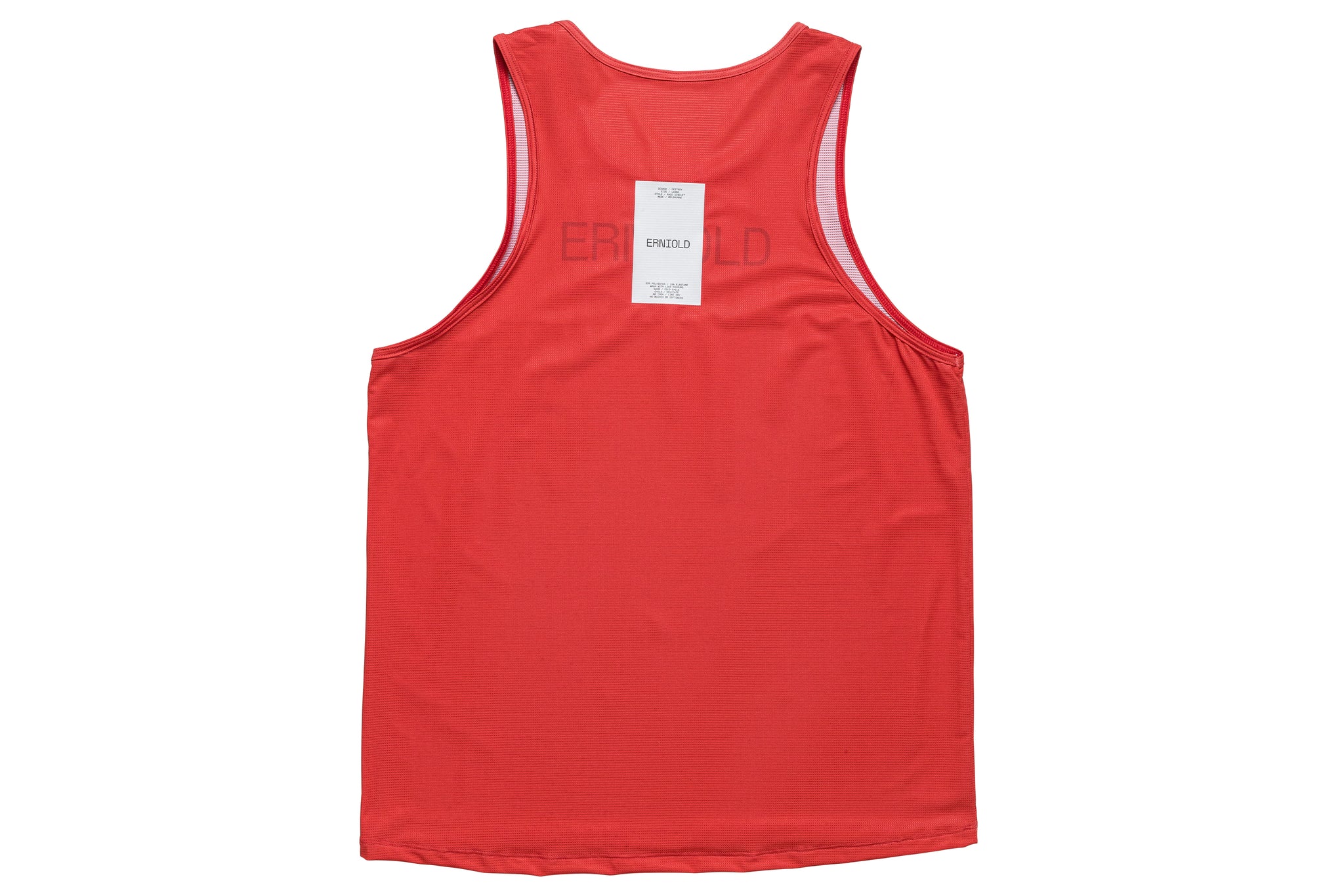 Men's Race Singlet / Red Earth