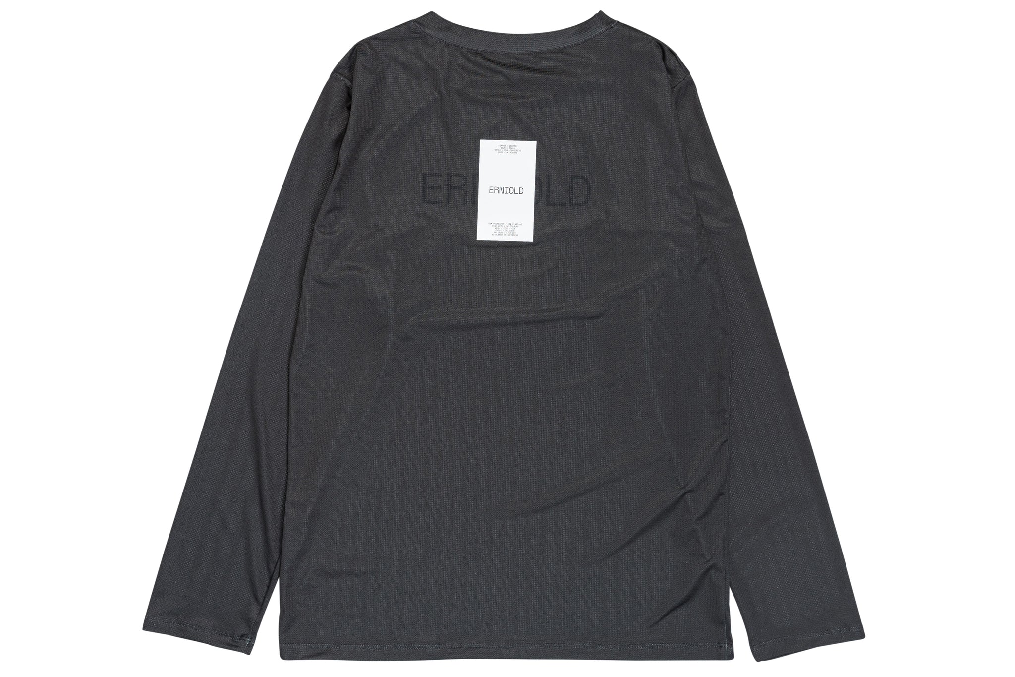 Men's MELBOURNE Run Longsleeve / Washed Black